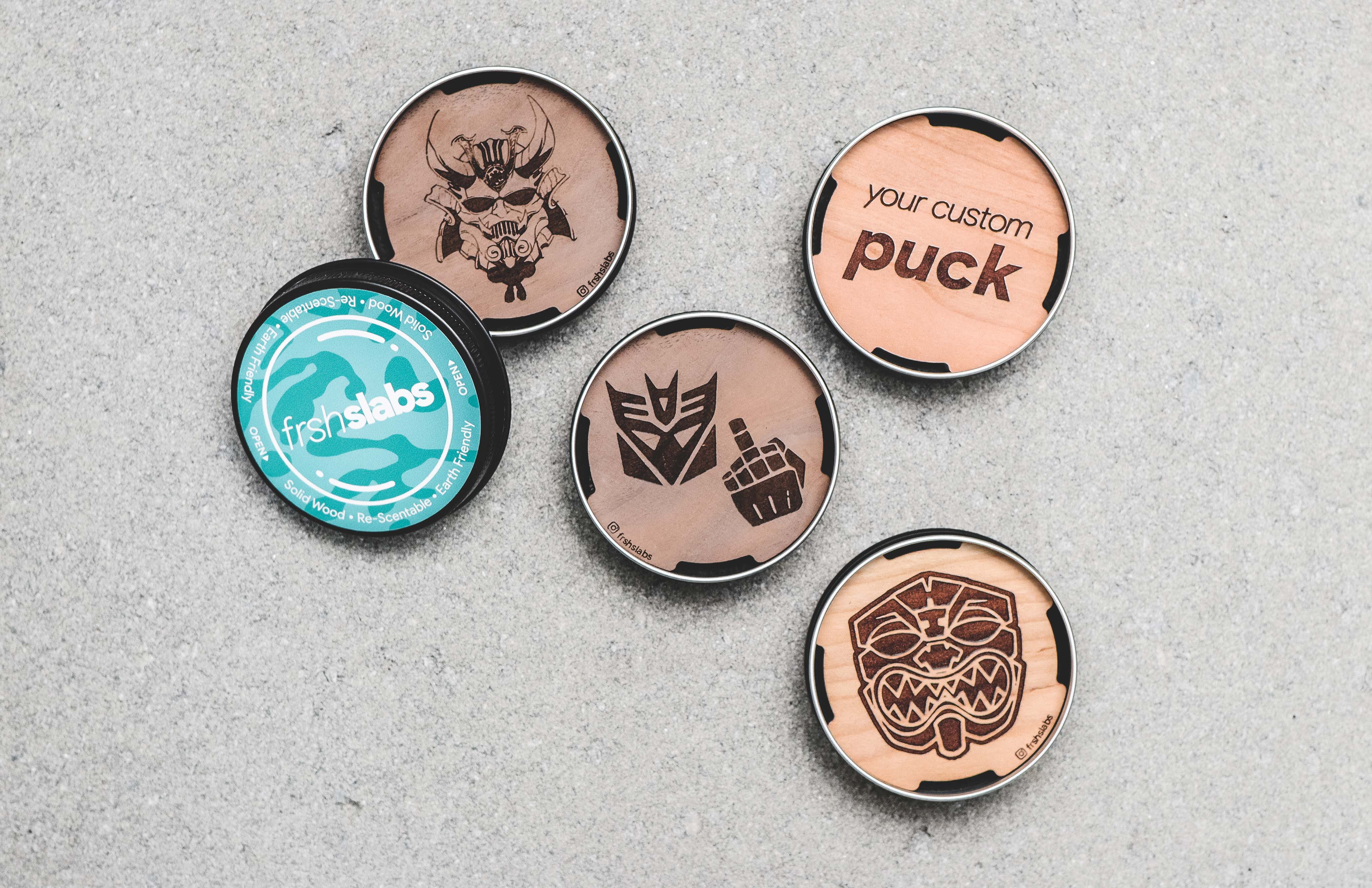 Your Custom Frshslabs Puck