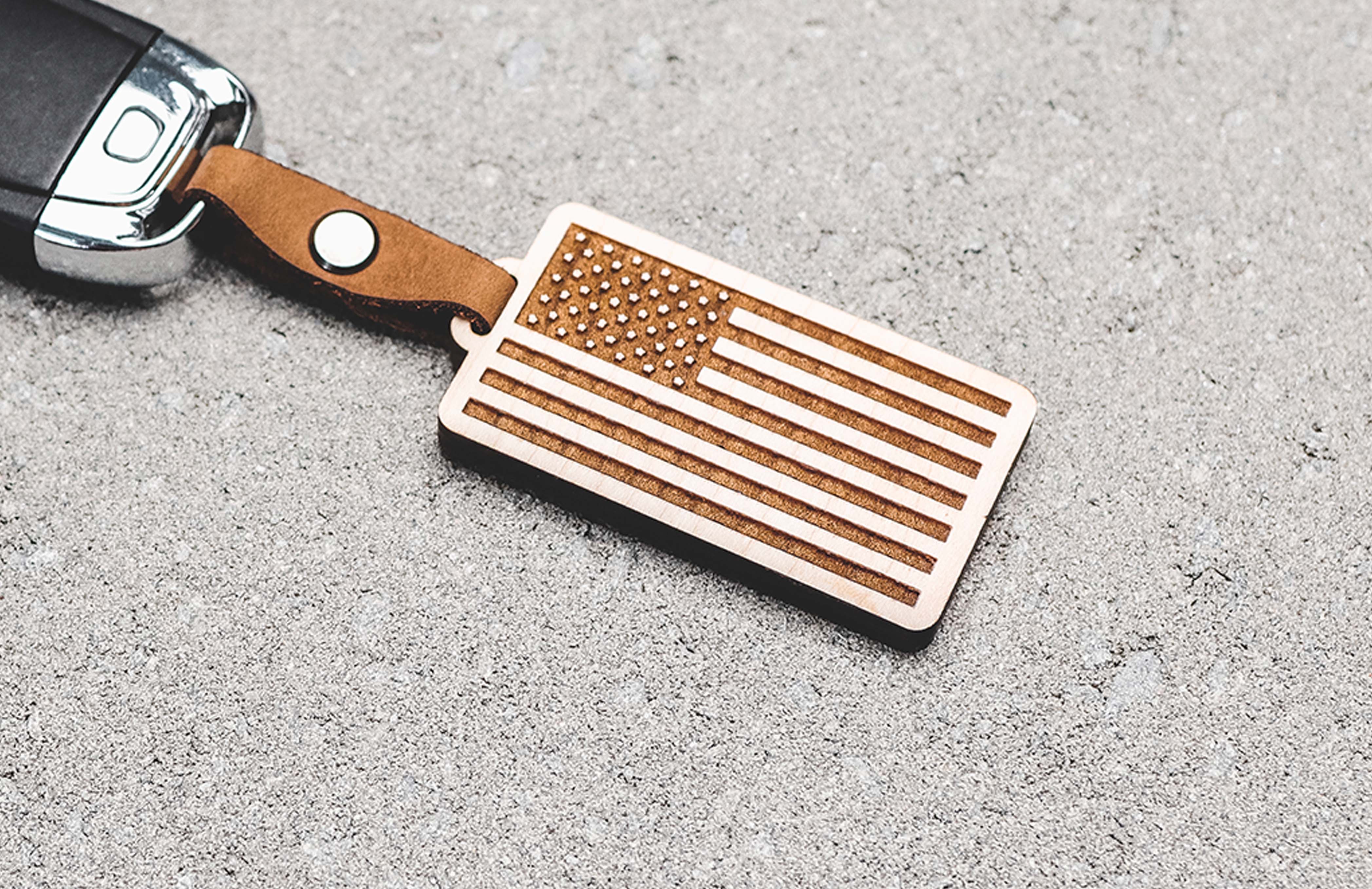 American Flag Keychain – Frshslabs